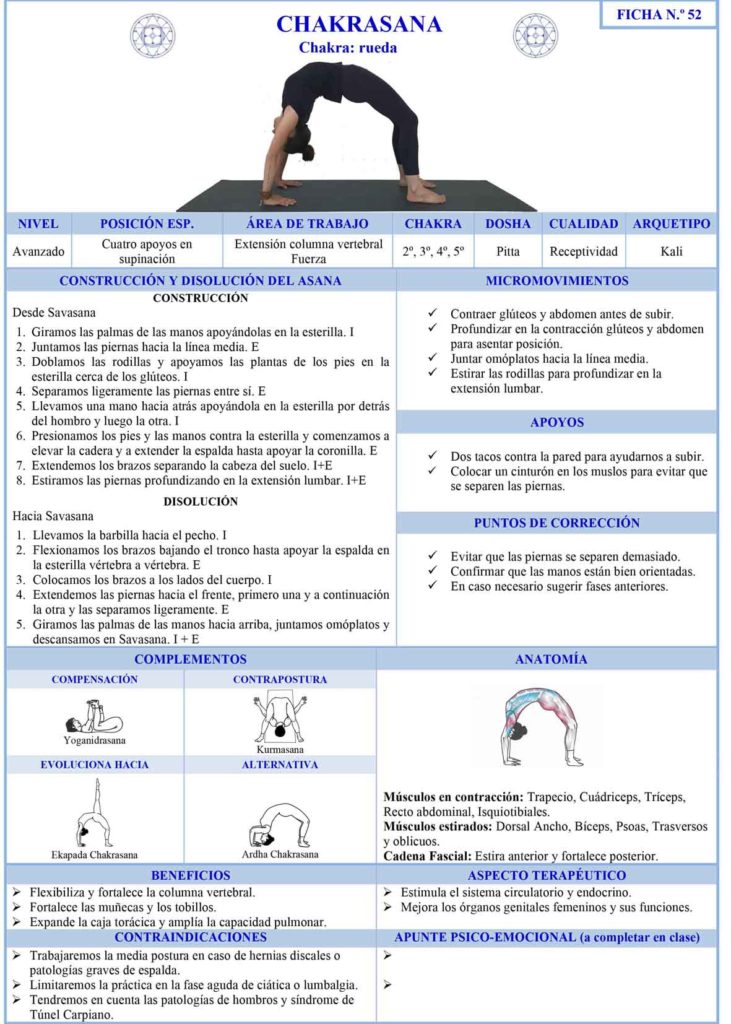 Chakrasana - Escuela Mahashakti